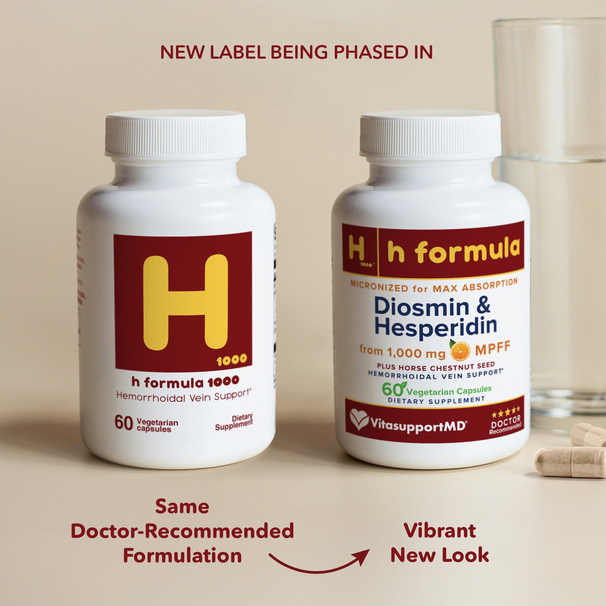 H Formula: Doctor-Formulated Hemorrhoidal Vein Support