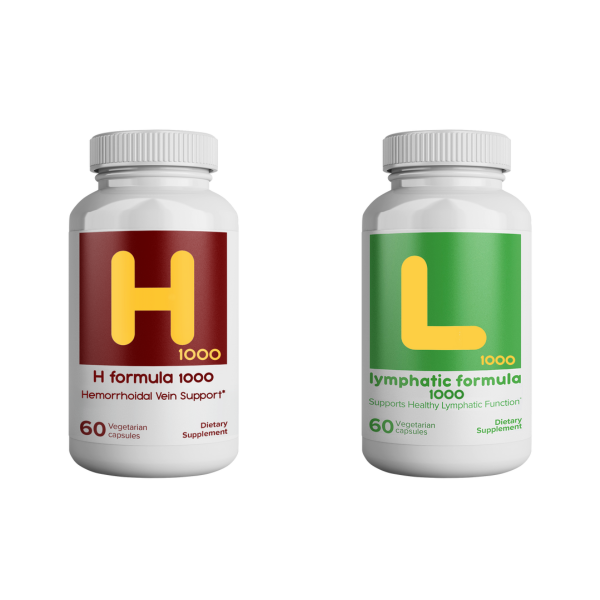 H & Lymphatic Formula Bundle | Hemorrhoid & Lymphatic Support