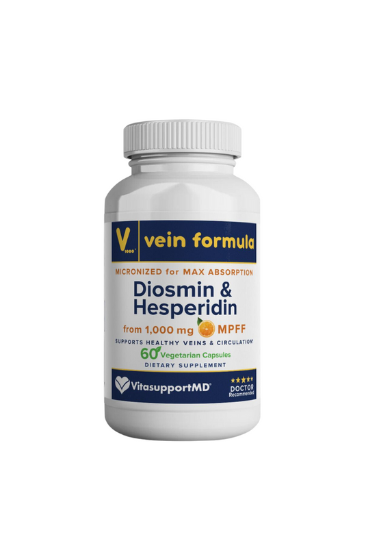 VitasupportMD Natural MPFF Supplements for Vein & Lymphatic Support