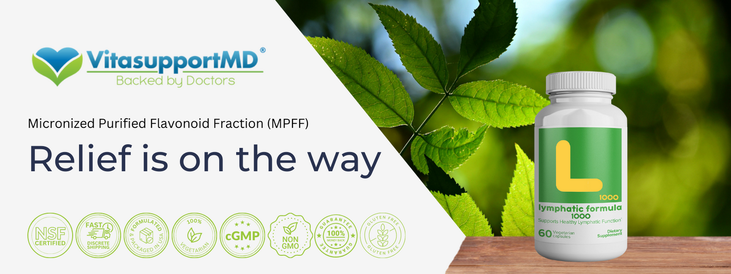 Lymphatic Formula 1000 | Boost Lymphatic System - VitaSupportMD